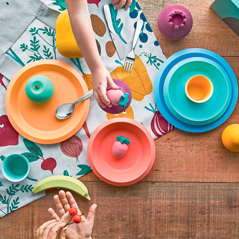 Children Tableware Collection S2 - Giro Kids Green - Alessi