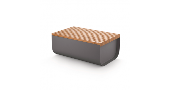 Bread Box Dark Grey - Mattina - Alessi