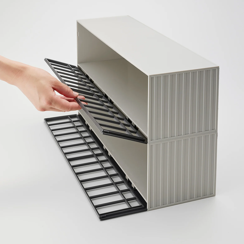 Armário Expositor Cinza - Tower - Yamazaki