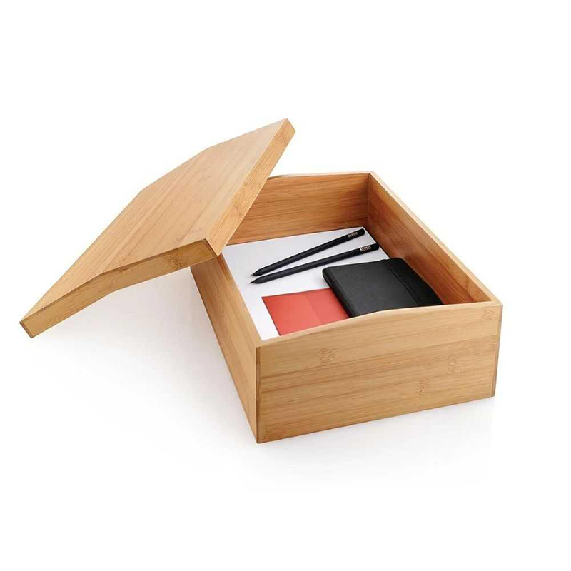 All Purpose Box in Wood - Cabin Brown - Officina Alessi
