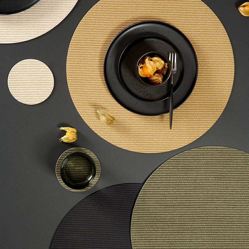 Juego de 4 Posavasos Nori - Sisal Optic Rough - Asa Selection