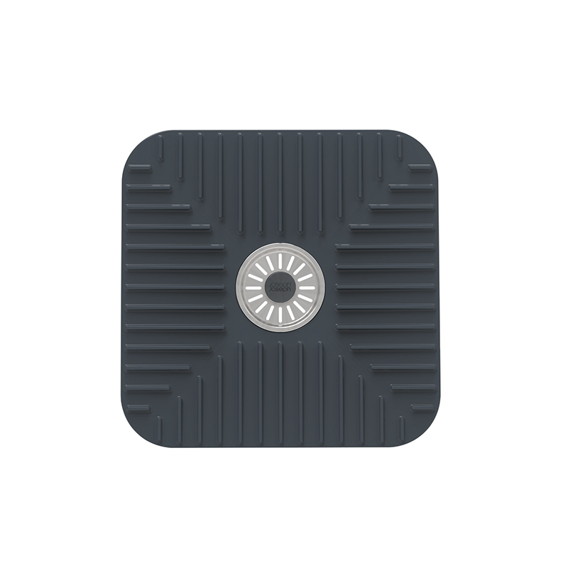 Tapete Pequeno para Lava-Loiça com Ralo - SinkShield Cinza - Joseph...