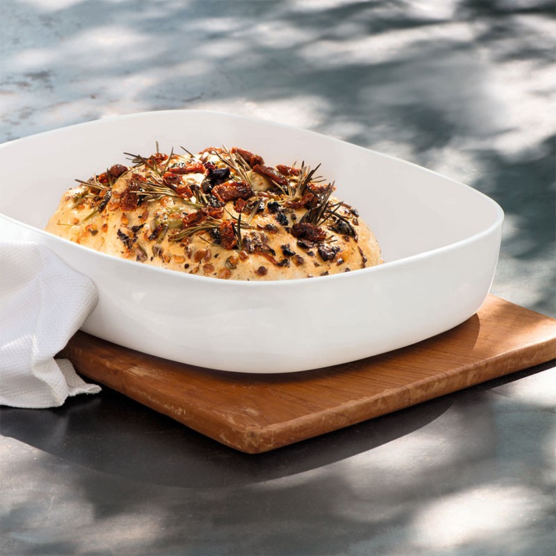 Ovenproof Rectangular Dish Xl 40Cm - Grande White - Asa Selection