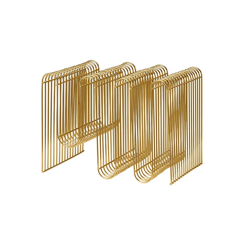 Magazine Holder - Curva Gold - Aytm