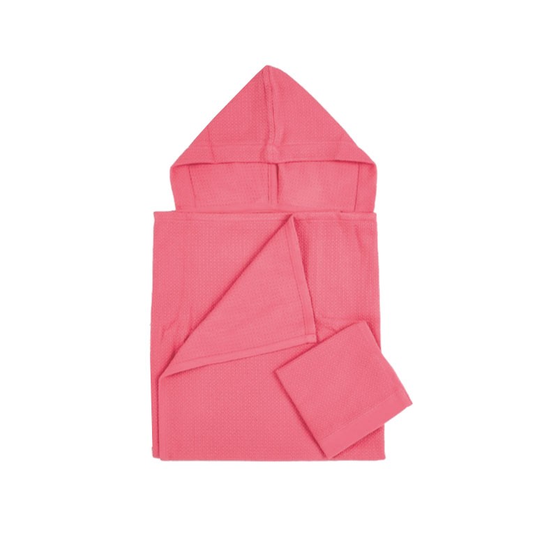 Baby Towel Set - Bambino Pink - Ekobo Home